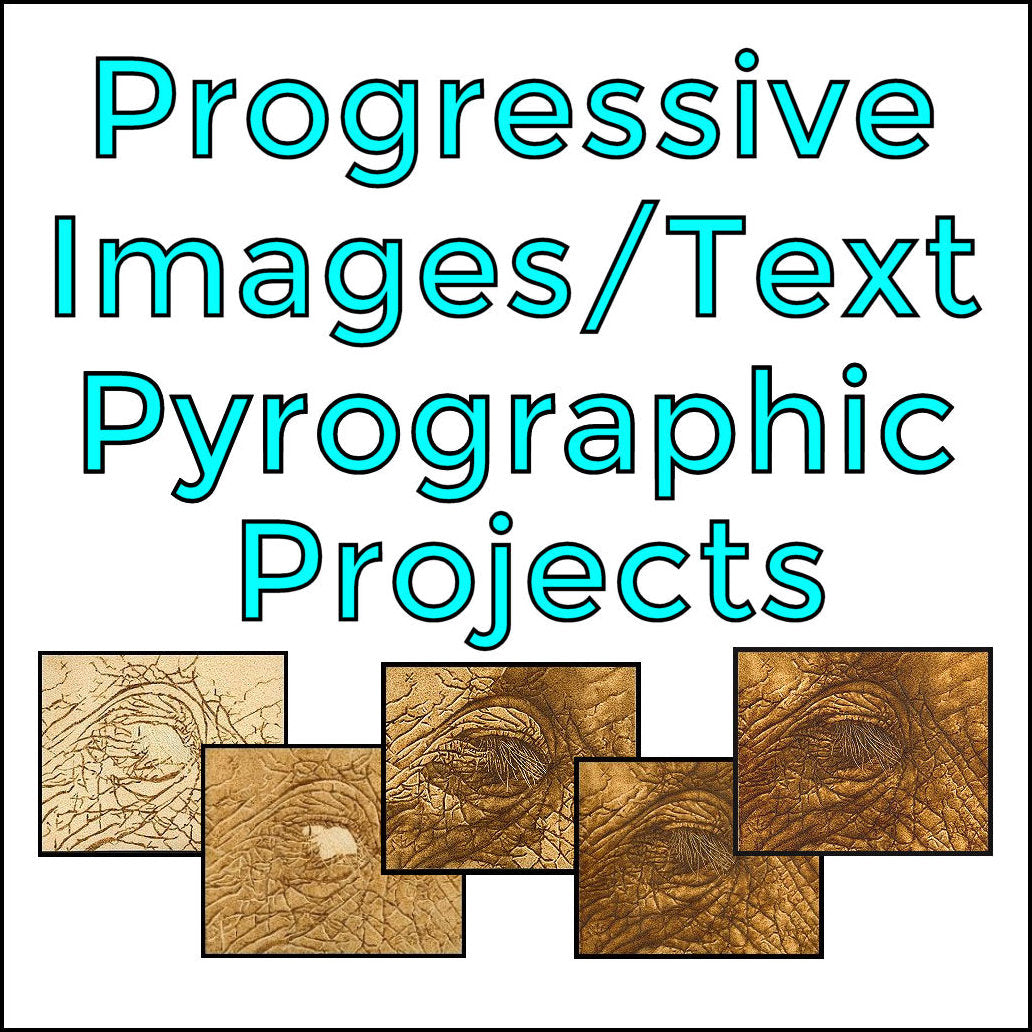 Progressive Pyrographic Projects – Sue Walters Pyrography