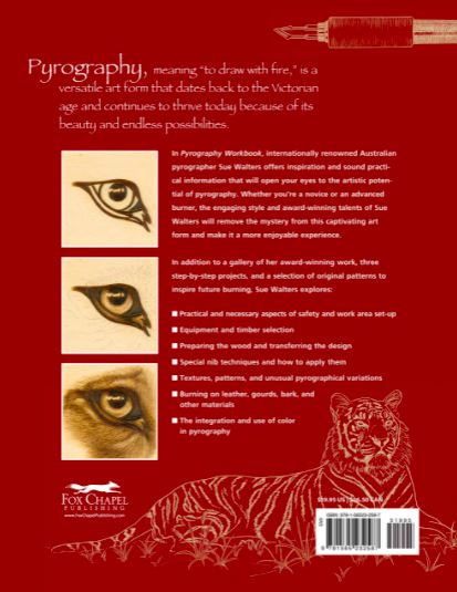 Pyrography Workbook - A Complete Guide to the Art of Woodburning. – Sue ...