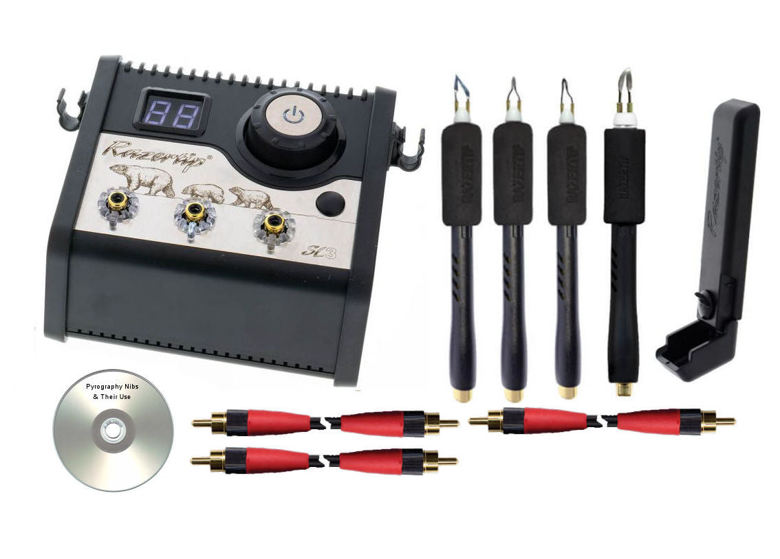 Razertip SL3 - Carving Burner Package. 240 Volt – Sue Walters Pyrography