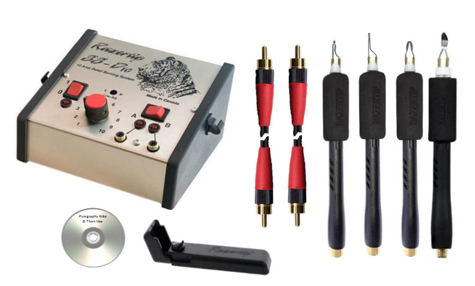 Razertip SSD-10 Burner Gourd Package - 240 Volt – Sue Walters Pyrography